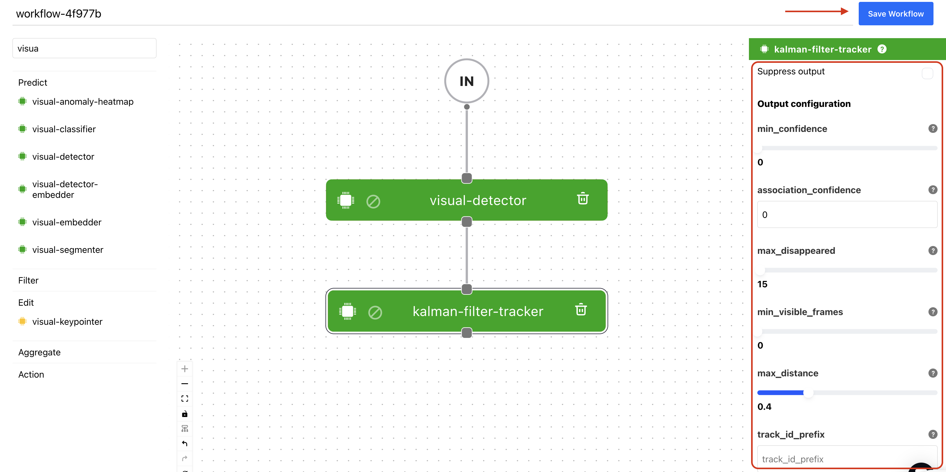 Tracker | Clarifai Docs