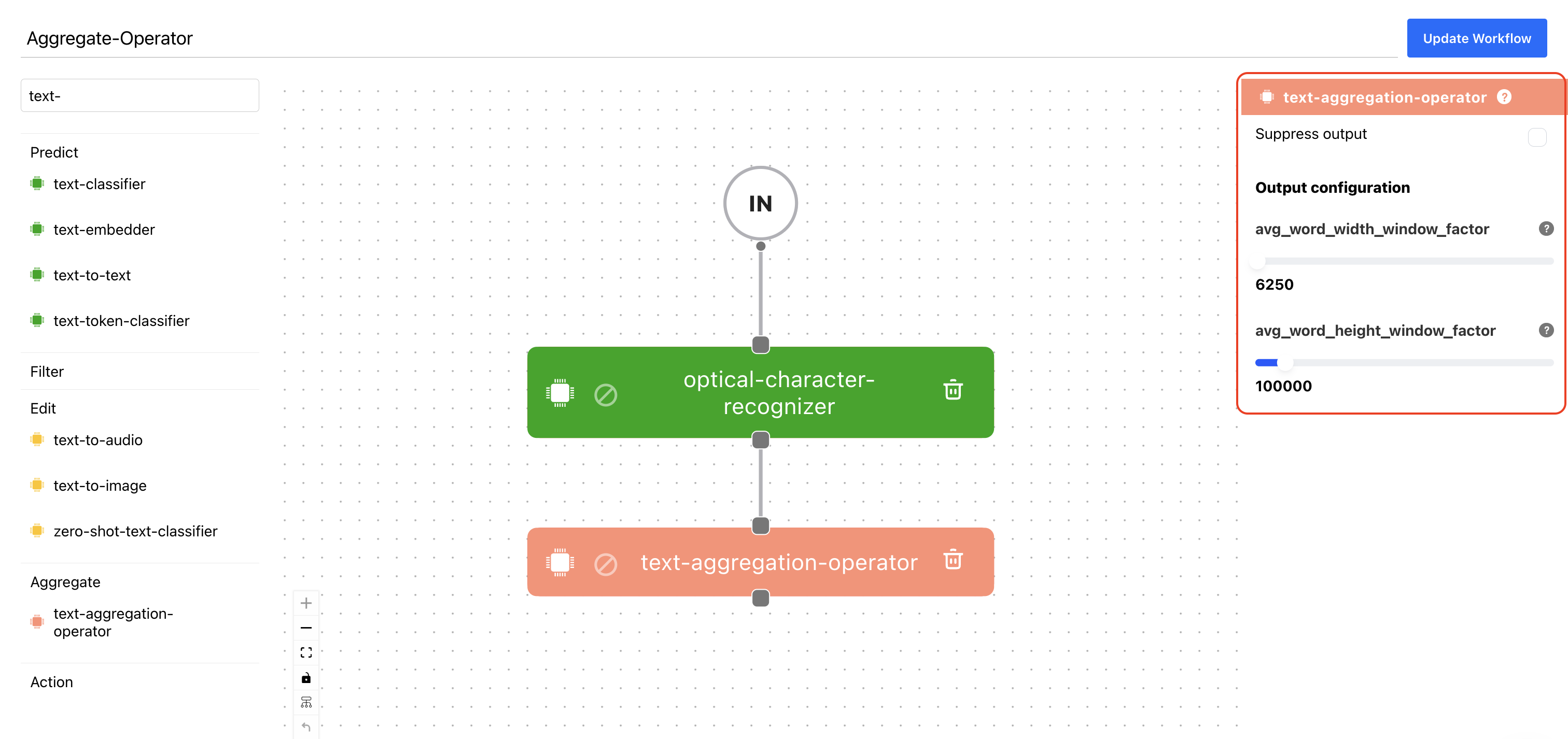 Aggregate | Clarifai Docs